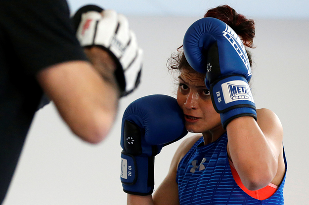 Iranian Boxer Sadaf Khadem Says She Will Remain In France Rather Than ...