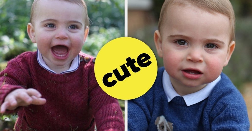 New Photos Of Prince Louis Released To Celebrate First Birthday