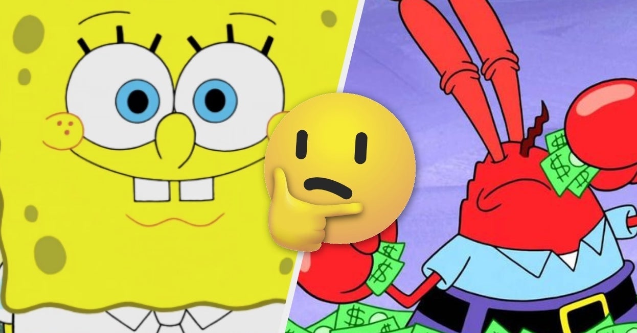 This Personality Quiz Will Reveal Which "SpongeBob" Character You Are