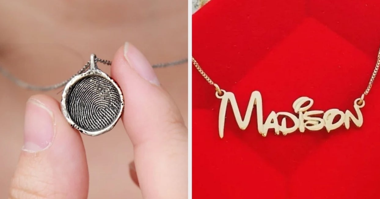 22 Pieces Of Personalized Or Customized Jewelry You'll Want To Treat ...