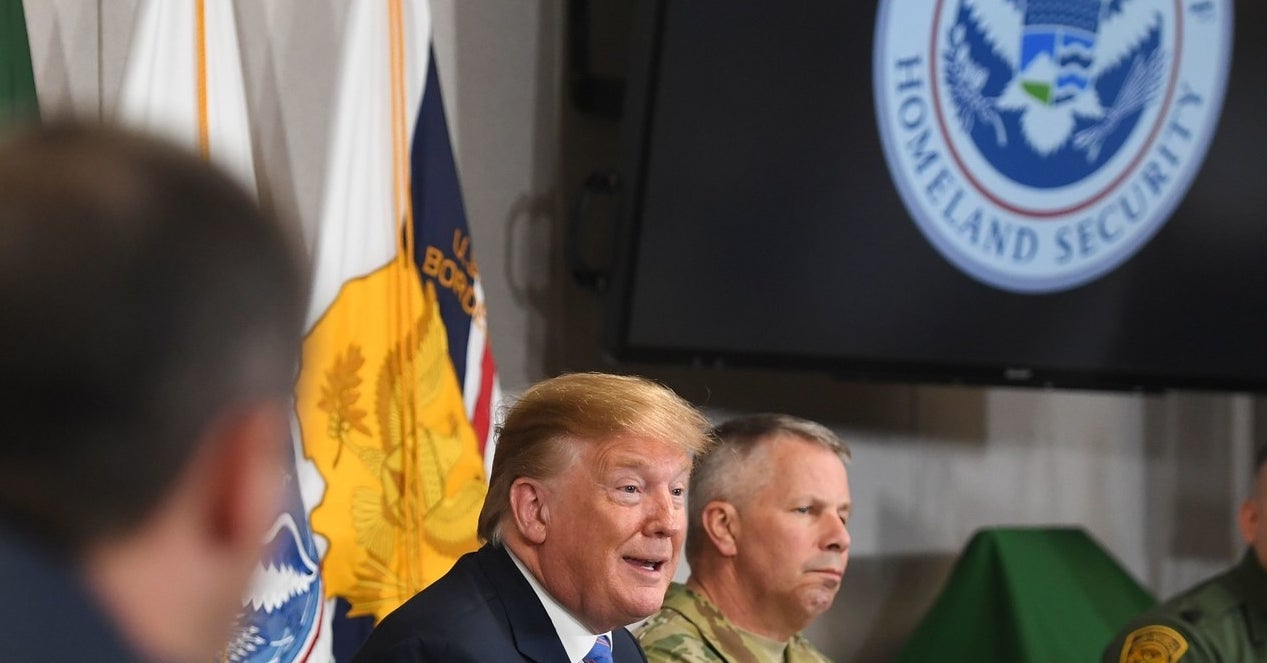 Trump Bumped His ICE Director From A Border Visit. Instead, He Appeared ...