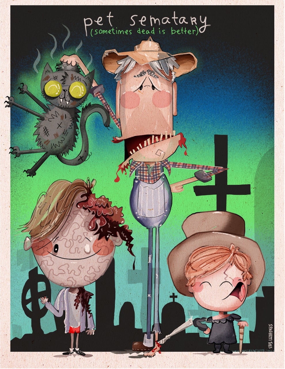 These Illustrations Make Stephen King's Books Surprisingly Adorable