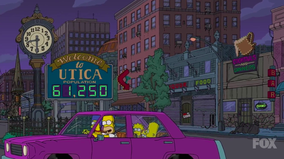 The Simpsons Eviscerated Upstate New York And Now Everyone Is Losing Minds