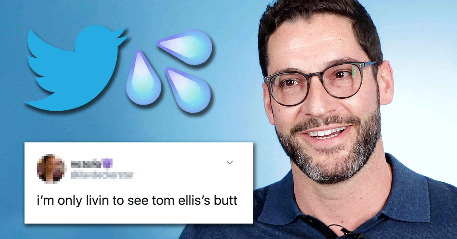 "Lucifer's" Tom Ellis Reads Thirst Tweets