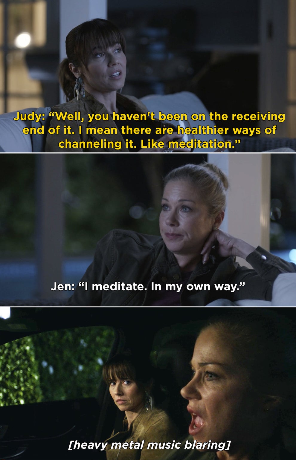 "Dead To Me" Jen And Judy Moments
