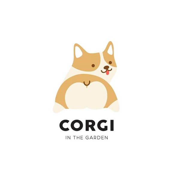 A Dozen Adorable Corgis Will Greet You At The 'Corgi In The Garden' Café