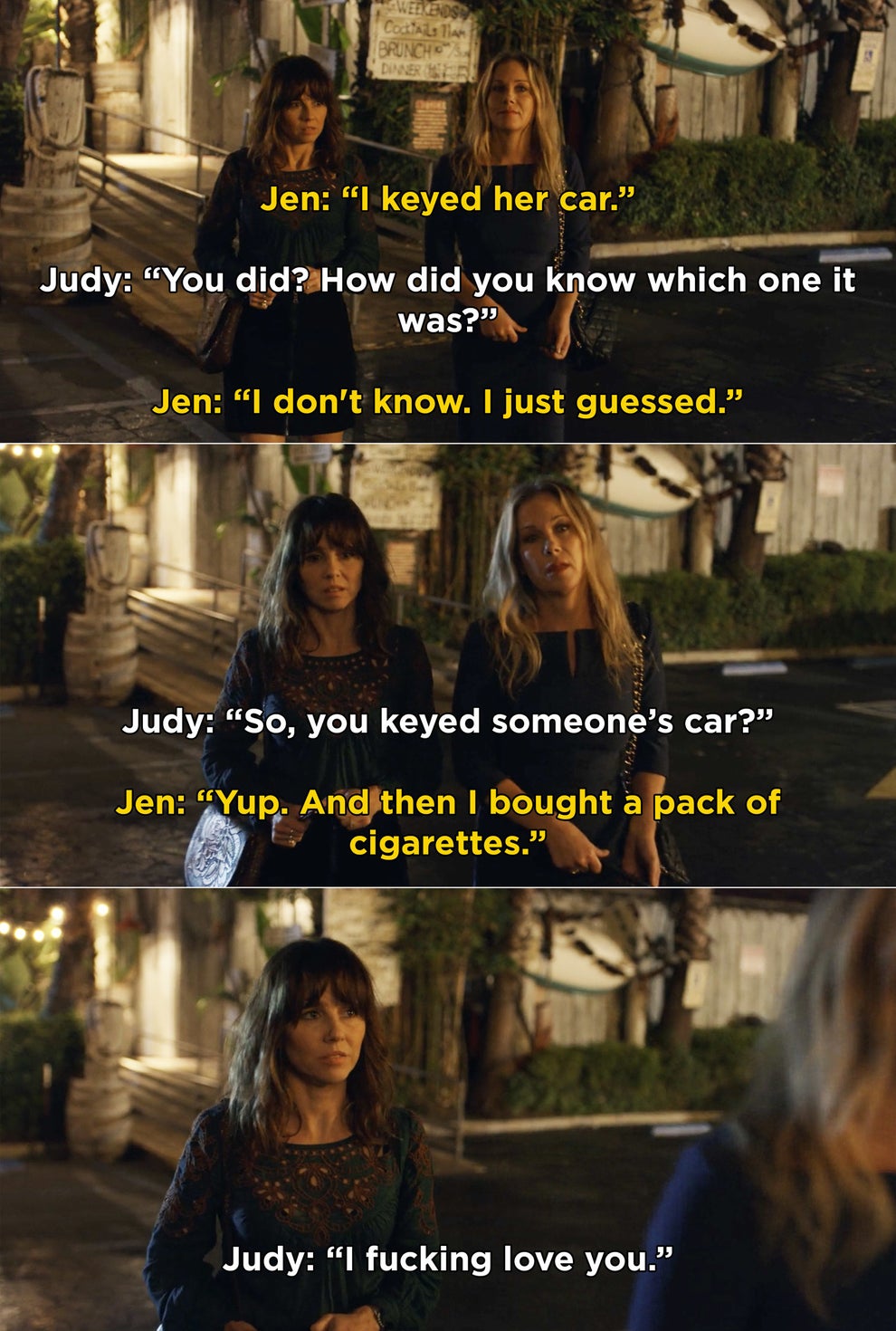 "Dead To Me" Jen And Judy Moments