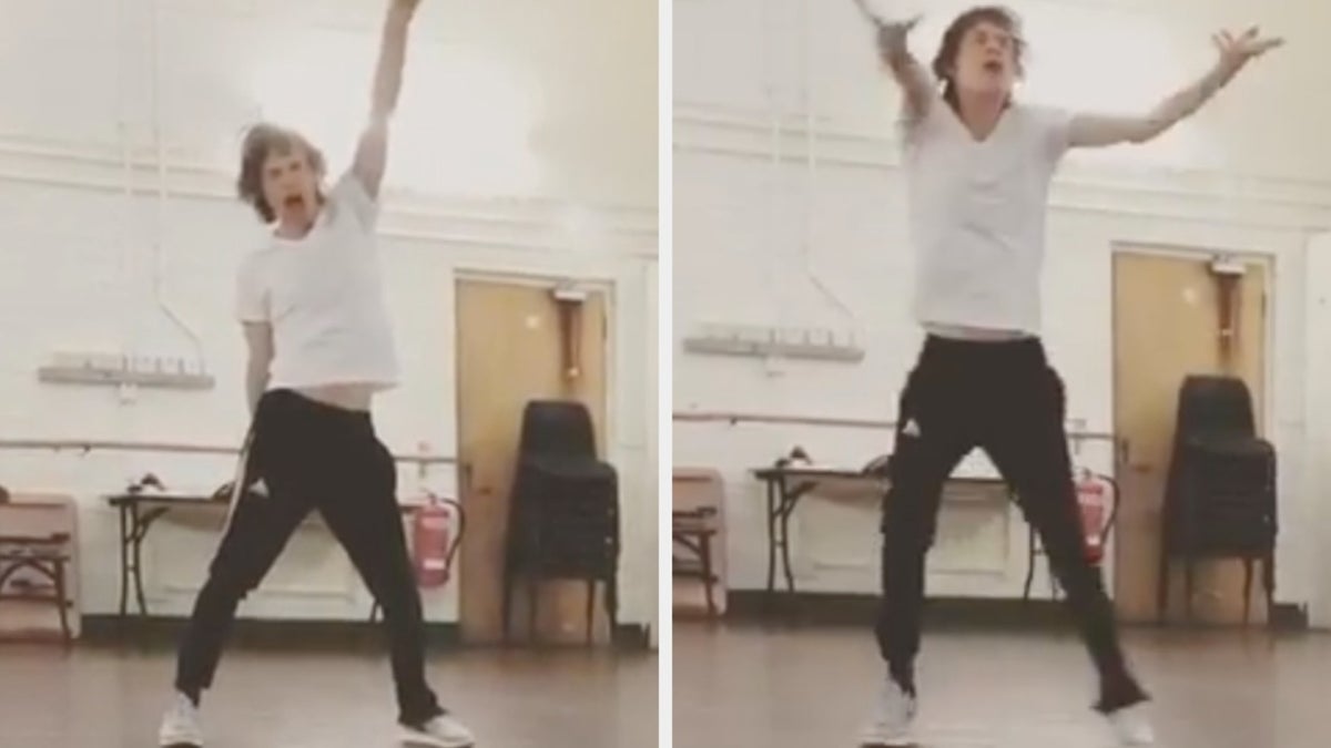 mick jagger dance workout