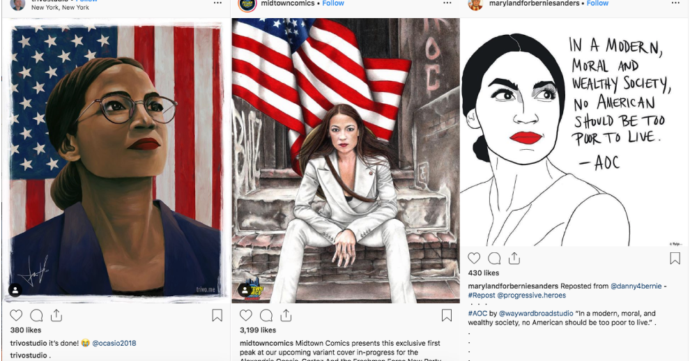 Analysis Of Alexandria Ocasio-Cortez Memes Reveals The AOC Flame War