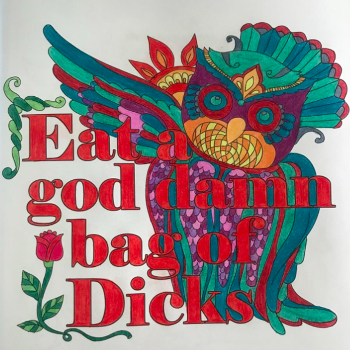 20 Hilarious Coloring Books That'll Definitely Help You De-Stress