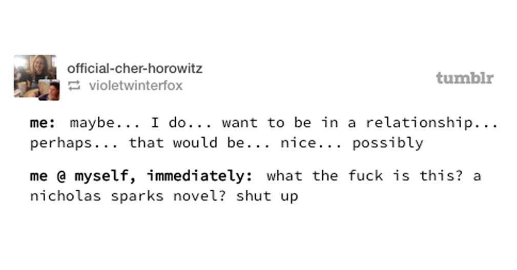 21 Dating Tumblr Posts That Will Have You Cackling While Sipping Your Wine