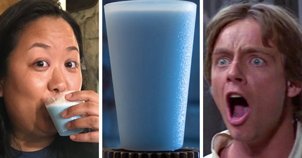 "Star Wars" Blue Milk Has Arrived At Disneyland's Galaxy's Edge — Here ...