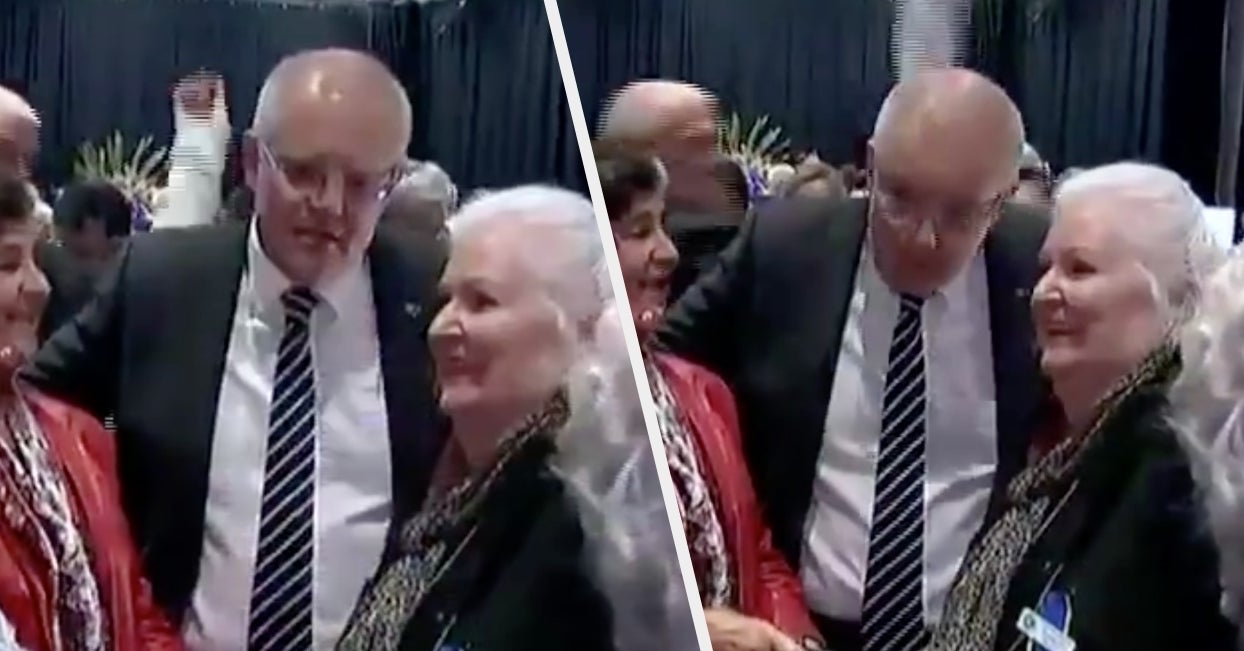 Scott Morrison Egged: Woman Tries To Crack Egg On Prime Minister