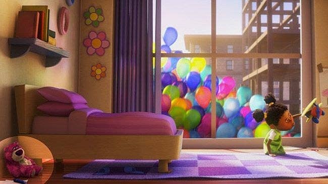 pixar up easter eggs