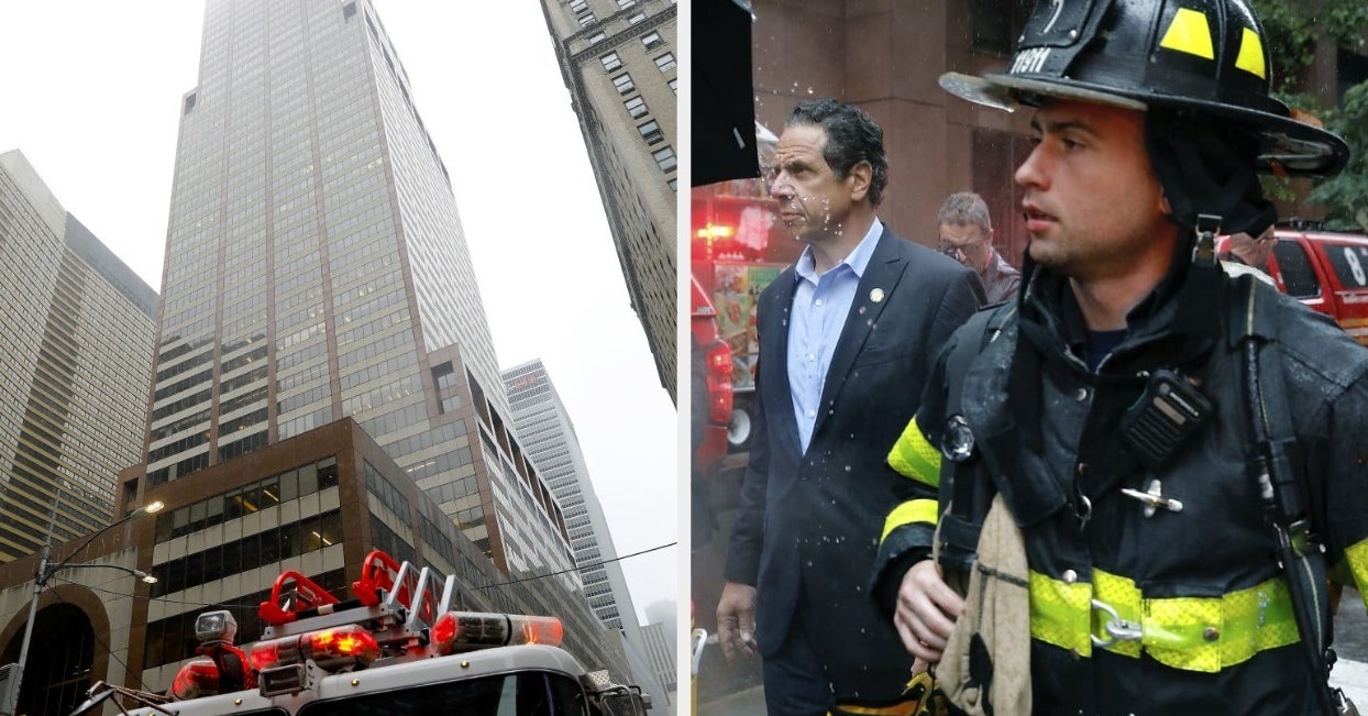 One Person Is Dead After A Helicopter Crashed On A Building's Roof In ...