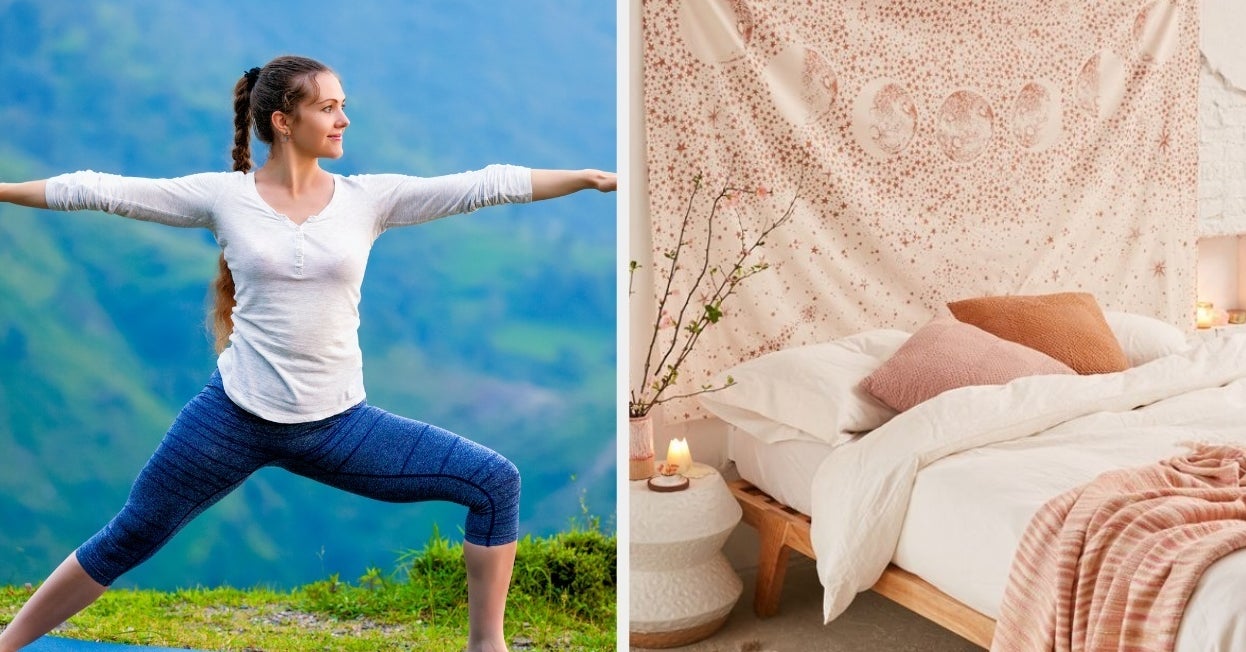 Design A Peaceful Bedroom And We'll Tell You Which Yoga Pose You Need ...