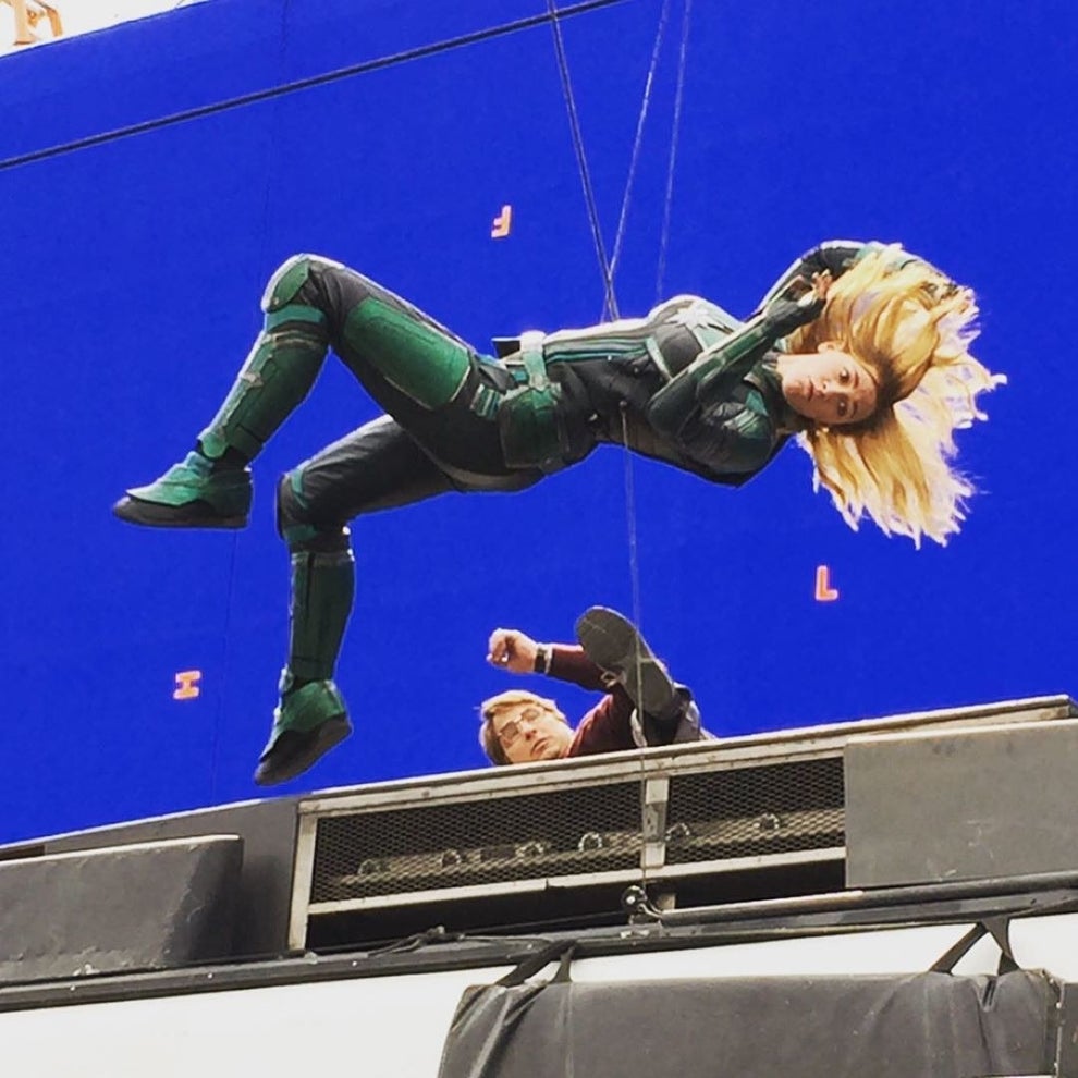 Brie Larson Had Her Captain Marvel Stunt Doubles Accept Her MTV Movie ...