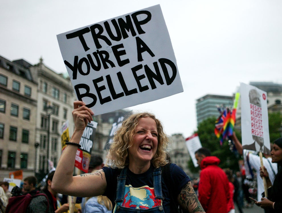 Here's How Londoners Are Protesting Trump's State Visit To The UK