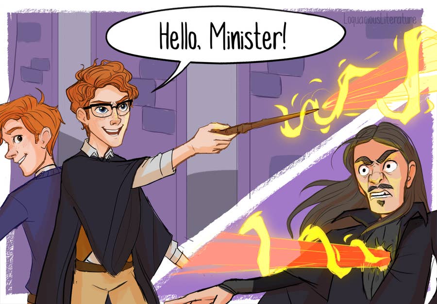 harry potter comics