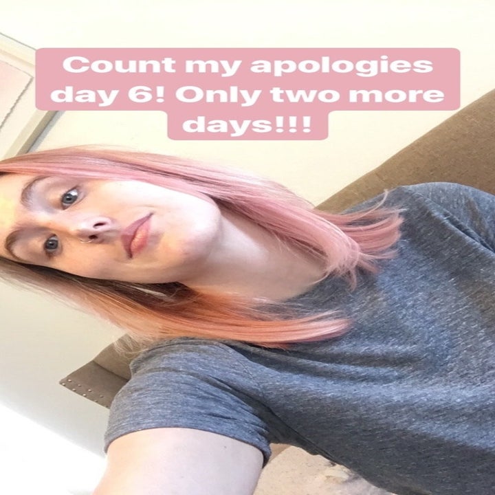 I Counted My Apologies For A Week And Here's How It Went