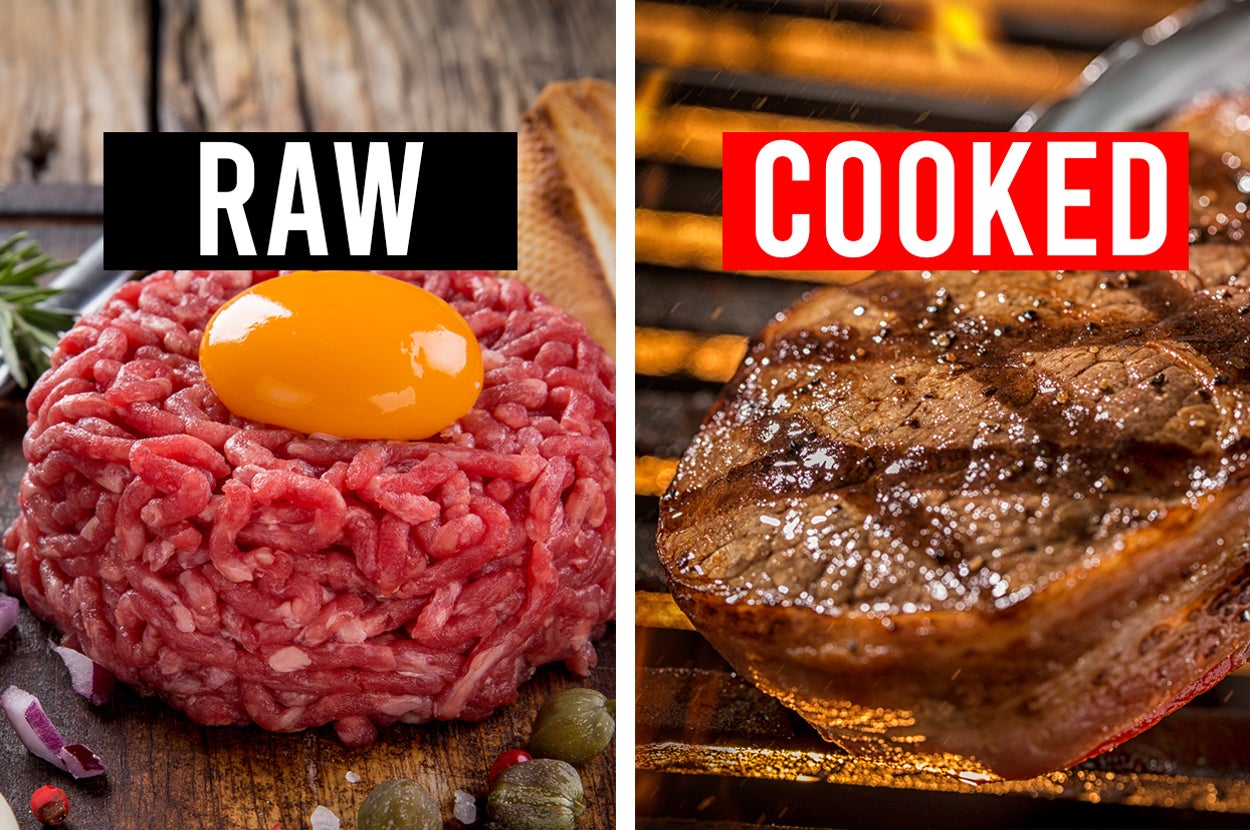 Quiz: Raw Or Cooked Foods?