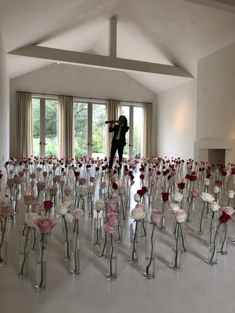 Here's What Kim Kardashian's Creepy Living Room Looks Like