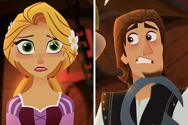 Tangled characters - lenamoo
