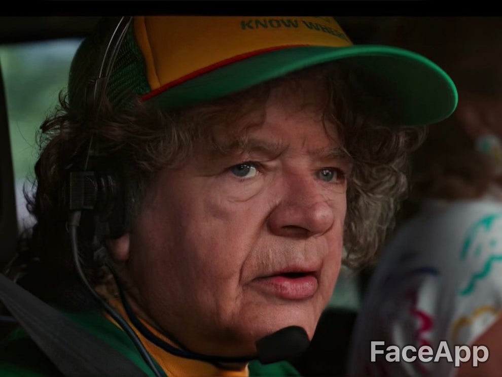 FaceApp’s Old Person Filter With The “Stranger Things” Characters