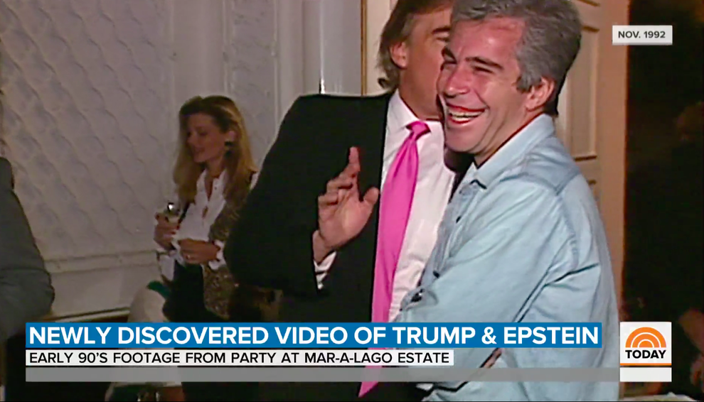 Trump And Jeffrey Epstein Laughed And Discussed Women's Looks At A 1992 ...