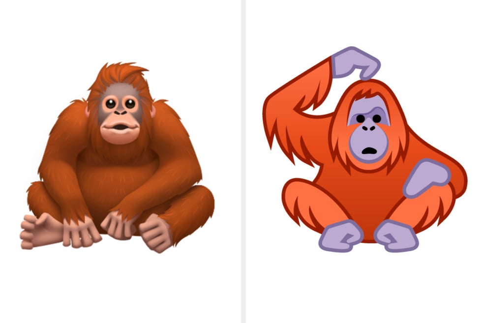 New Emojis On iPhones Vs. Androids 2019