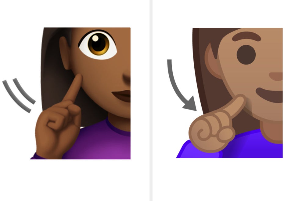 New Emojis On iPhones Vs. Androids 2019