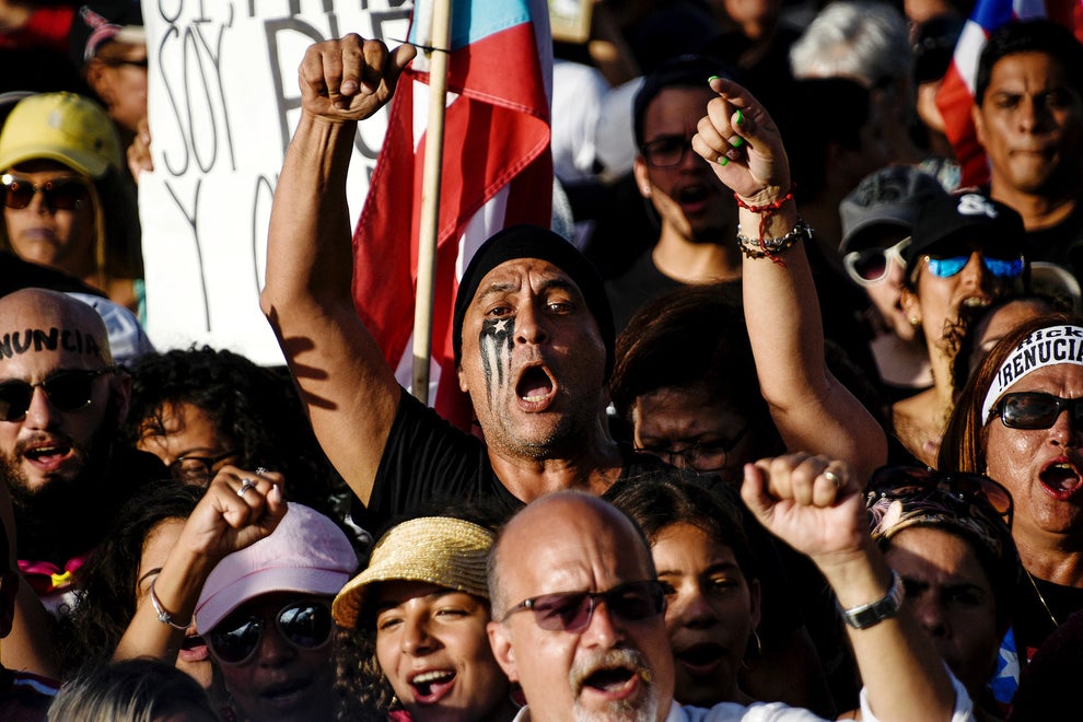 Photos: Huge Protests Against Puerto Rico Governor