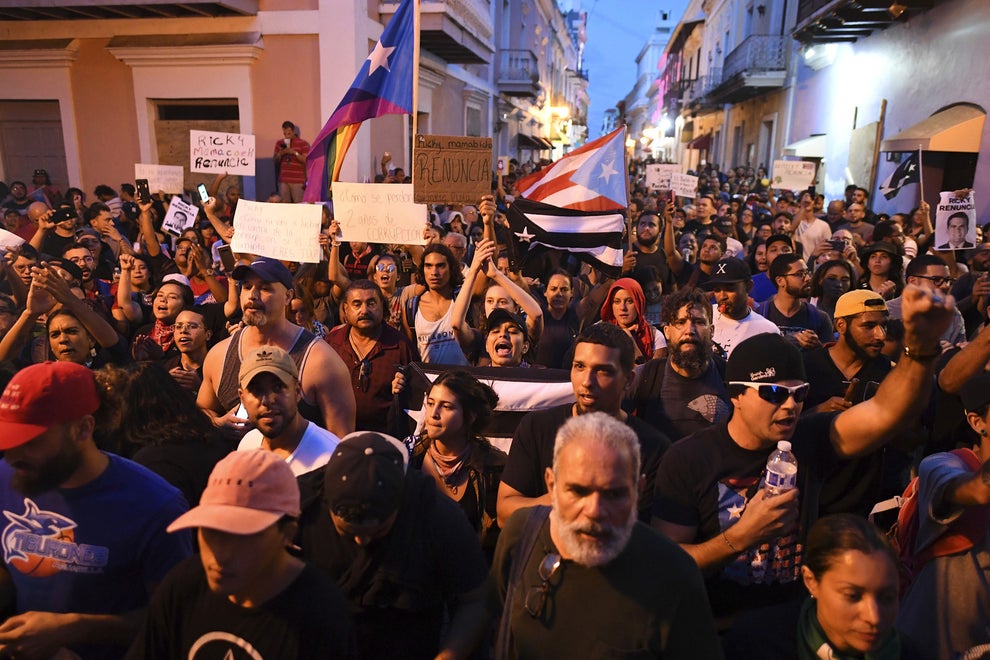 Photos: Huge Protests Against Puerto Rico Governor