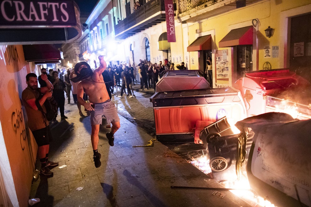 Photos: Huge Protests Against Puerto Rico Governor