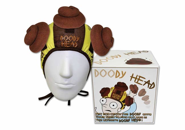 poo head hat