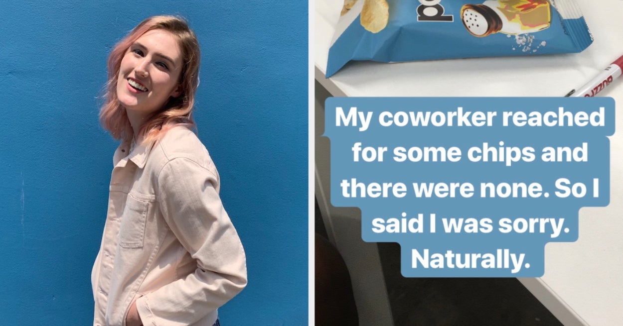 I Counted My Apologies For A Week And Here's How It Went