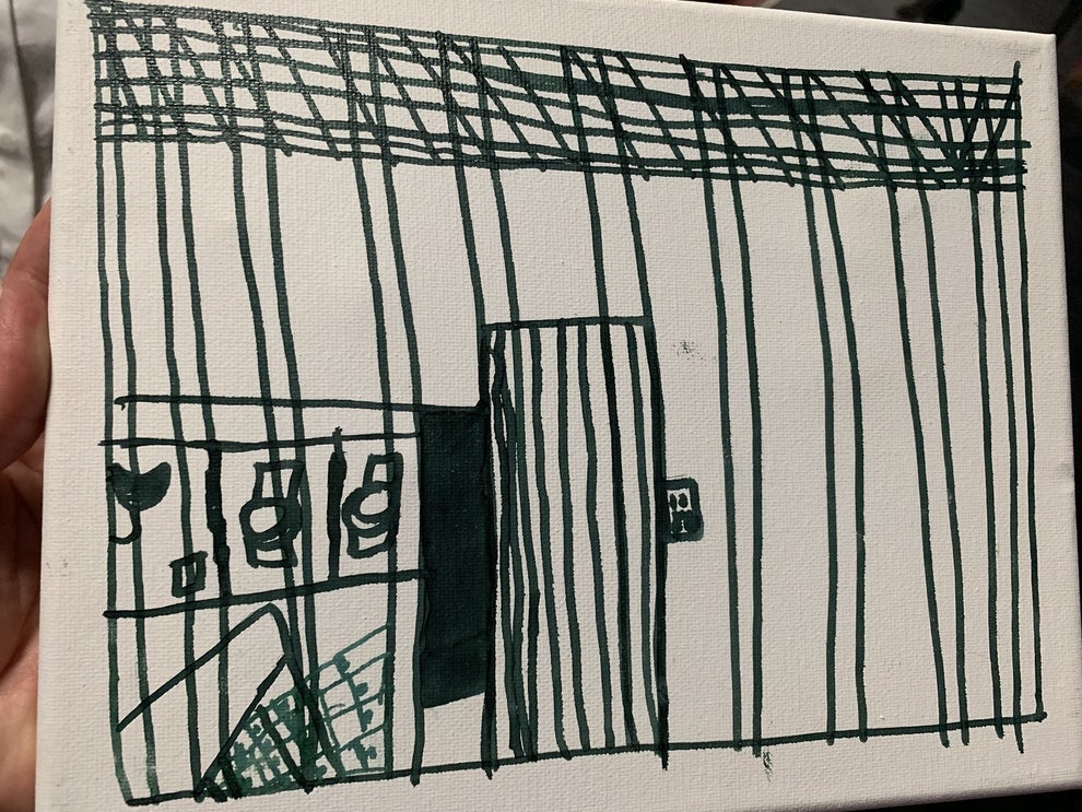 Immigrant Children Drawings Show Them Frowning And In CBP Cages