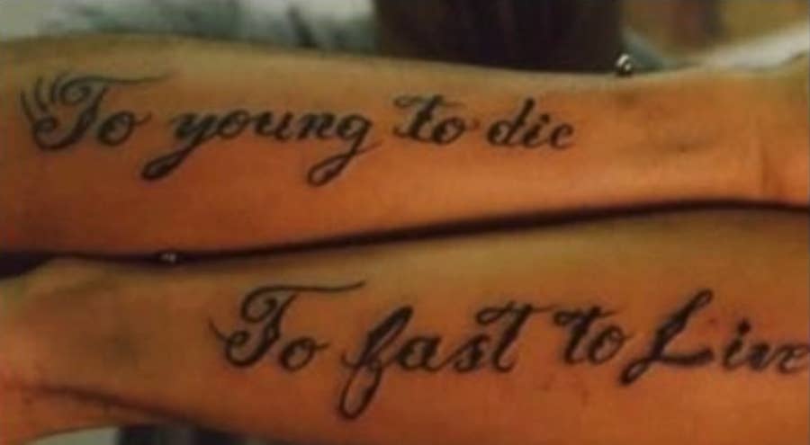 Live Fast Die Young Tattoo
