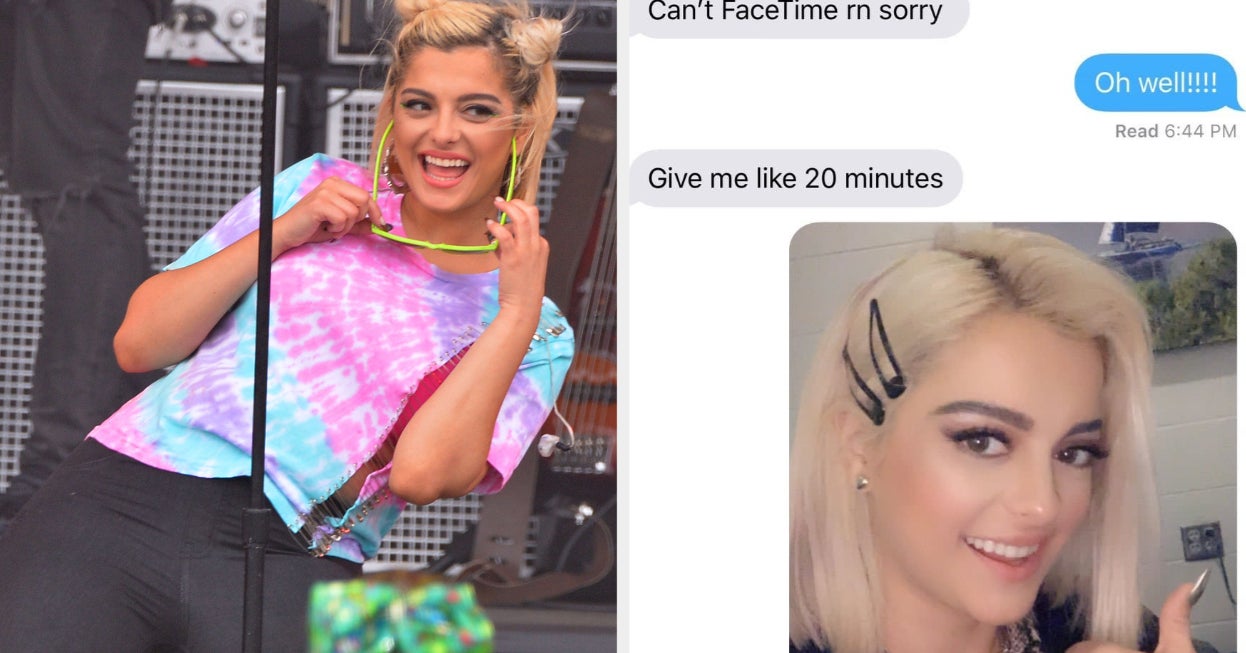 Bebe Rexha Texted Her Number Neighbor And They Ignored Her FaceTime Call