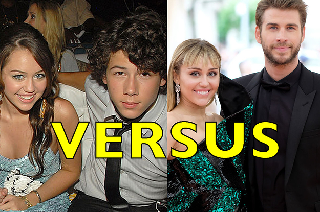 Miley Cyrus' Breakup With Nick Jonas Vs. Miley Cyrus' Breakup With Liam ...