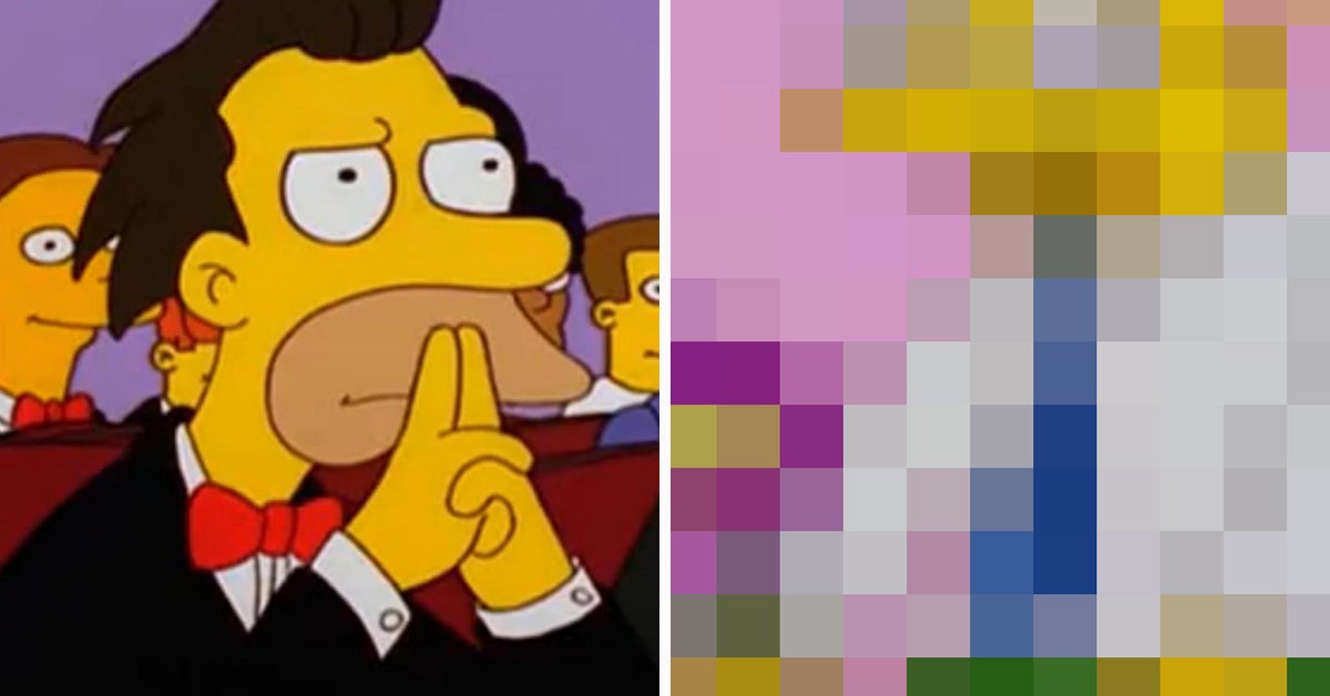 Can You Identify These Pixelated "The Simpsons" Characters?