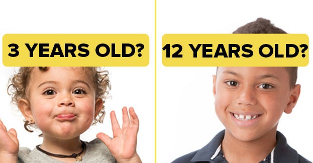 Can You Correctly Estimate The Ages Of These Kids?