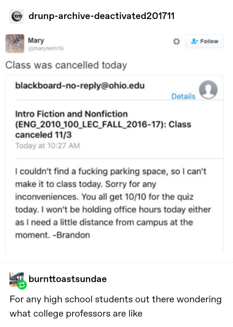 37 Hilarious Tumblr Posts About College That Will Ease Your Back-To ...