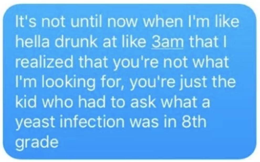 30 Hilarious Drunk Texts