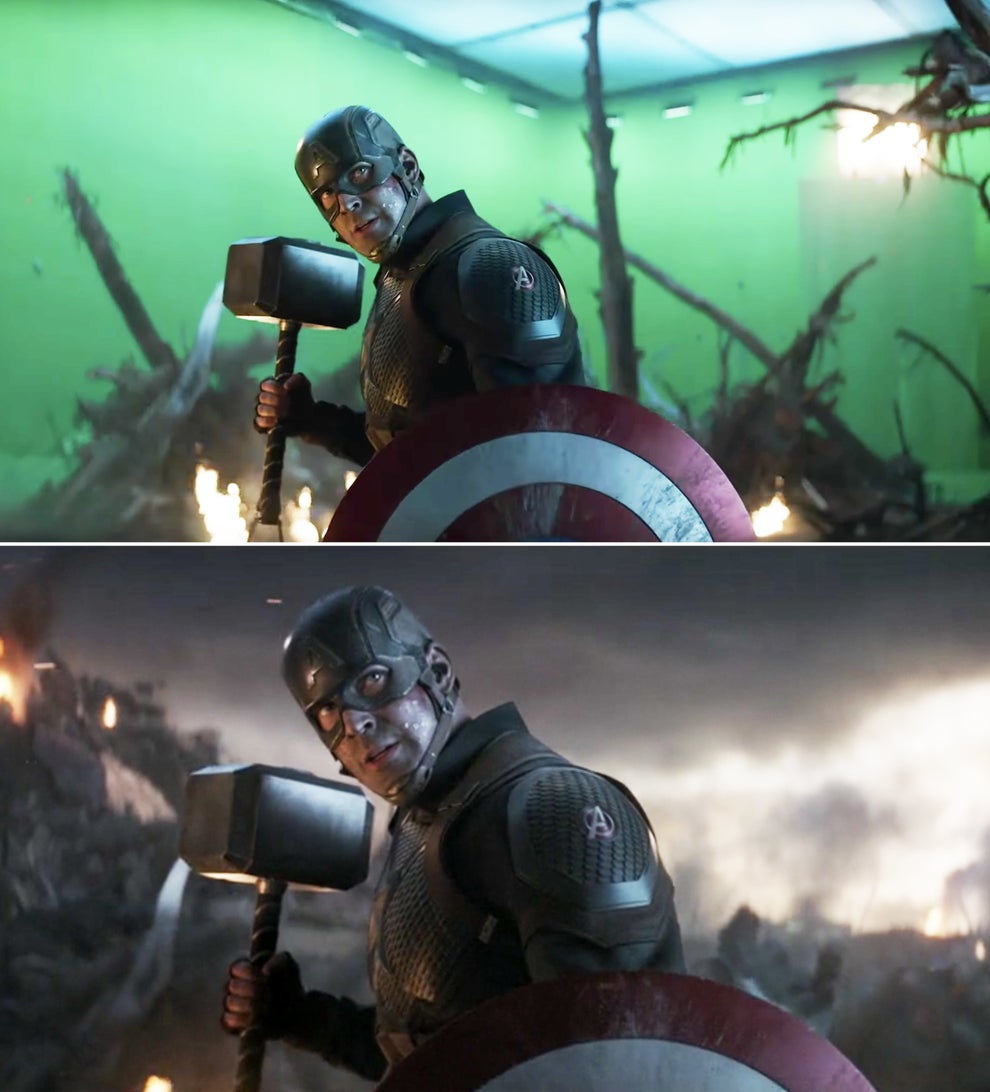 25 "Avengers: Endgame" Pictures That Show Iconic Scenes Before And ...