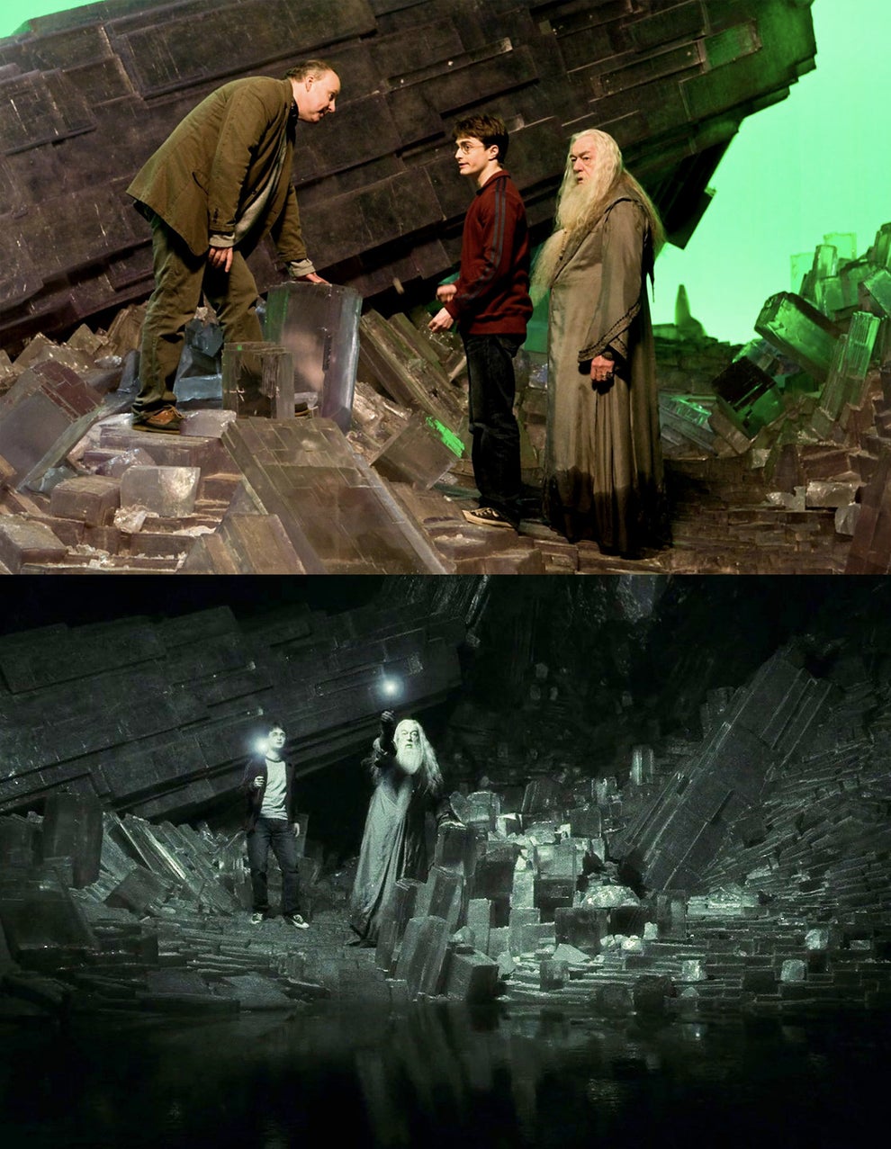 18 "Harry Potter" Set Photos Side-By-Side With Their Movies Shots