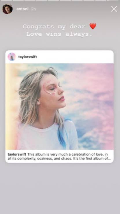 taylor swift celebs react