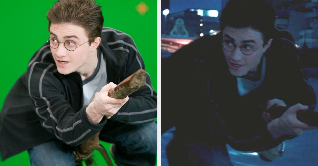 18 "Harry Potter" Set Photos Side-By-Side With Their Movies Shots