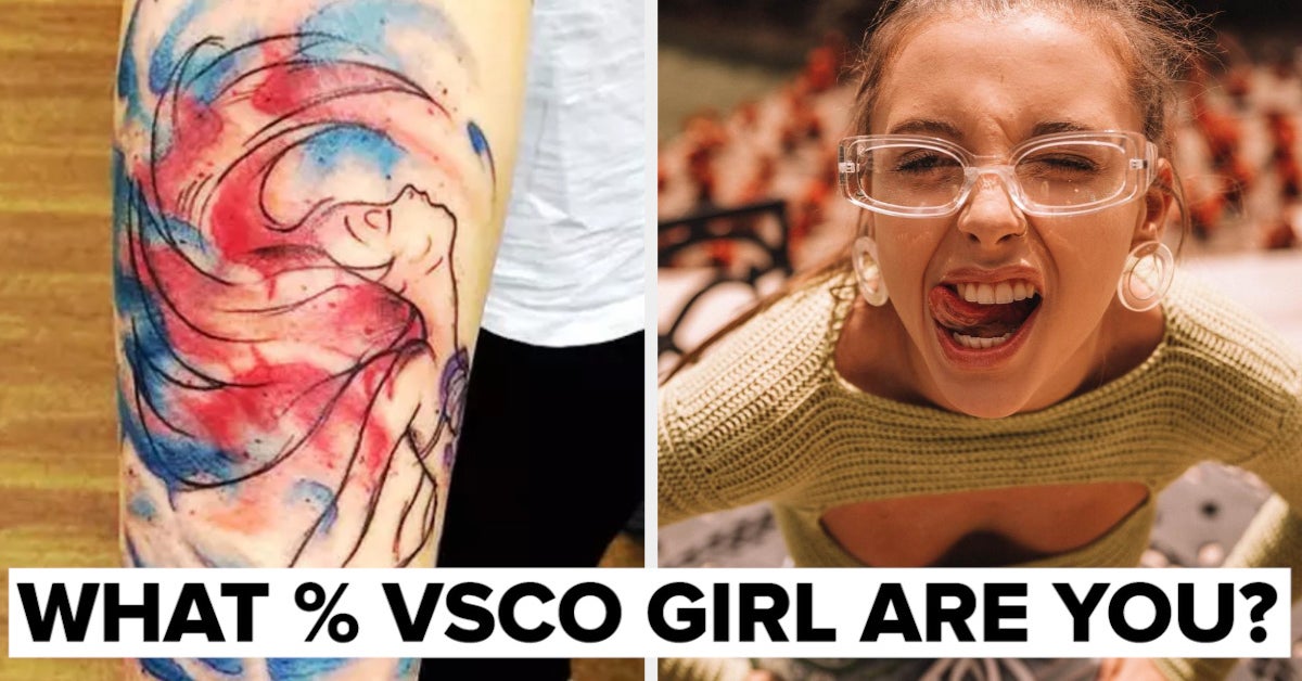 Get 8 Tattoos And We'll Reveal What % VSCO Girl You Are