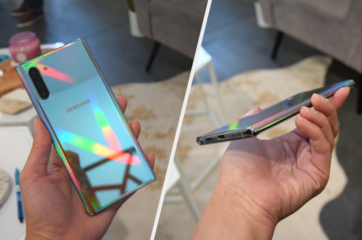 Samsung's Galaxy Note 10 Is Lighter, Thinner, And Easier To Hold